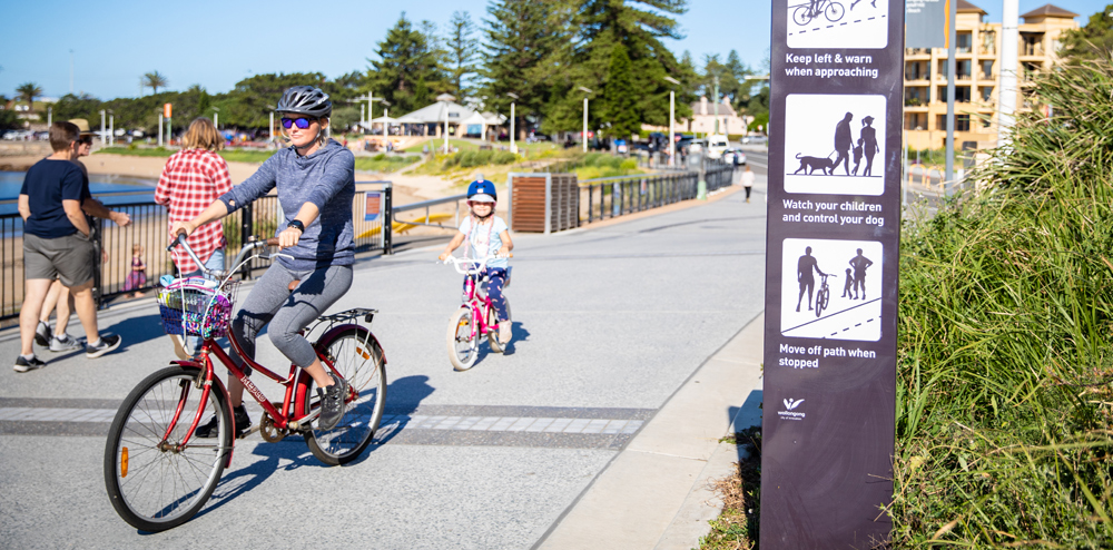 Using Our Shared Pathways | City of Wollongong